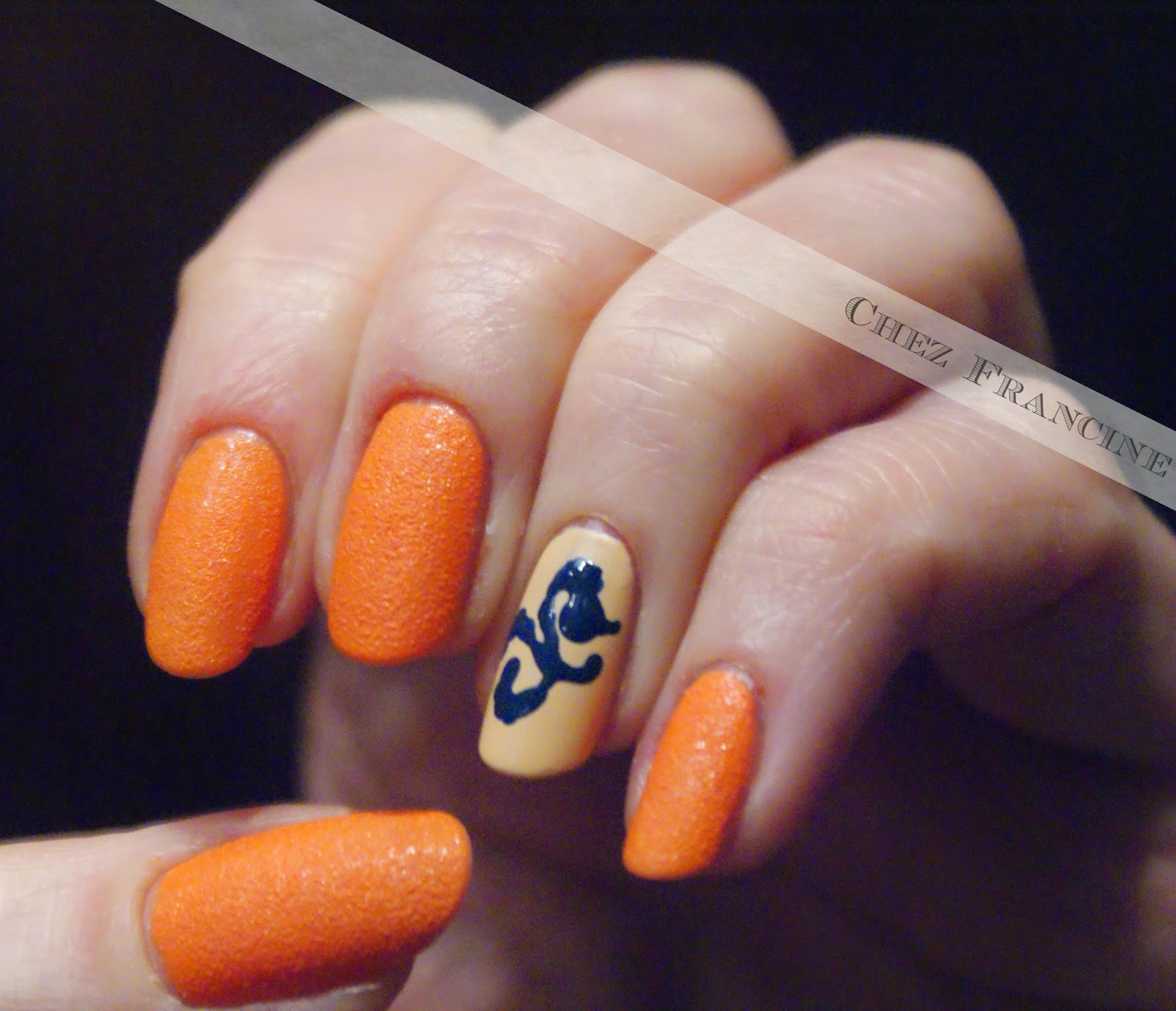 Chez Francine: [Sailing - ONEPIECE inspired nail art ] #3 Nami