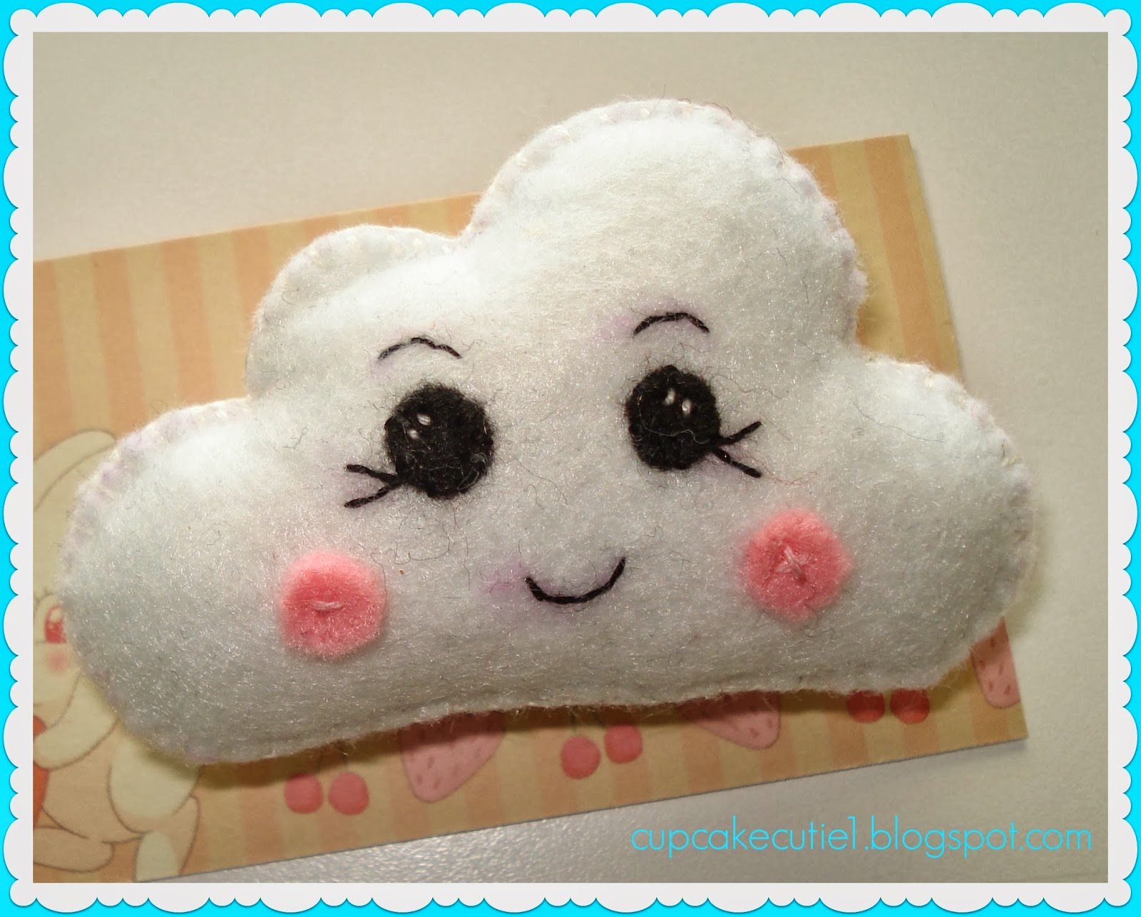 cupcake cutie: #dolls house makeover: miniature felt cloud rug {free ...
