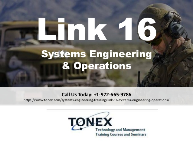 Link 16 Systems Engineering and Operation