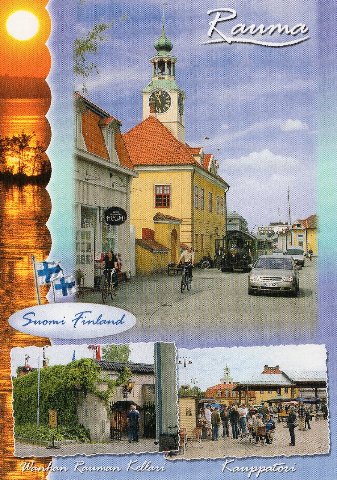 UNESCO postcards collection by dannyozzy: Old Rauma