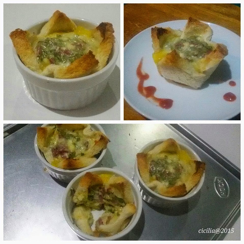 Dapur VinTo: Mangkok Roti Tawar Makaroni Skutel