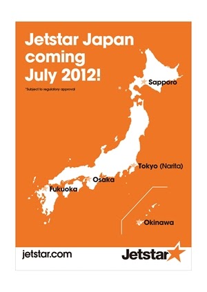 Jetstar Airways Japan flying domestic in Japan by July 2012