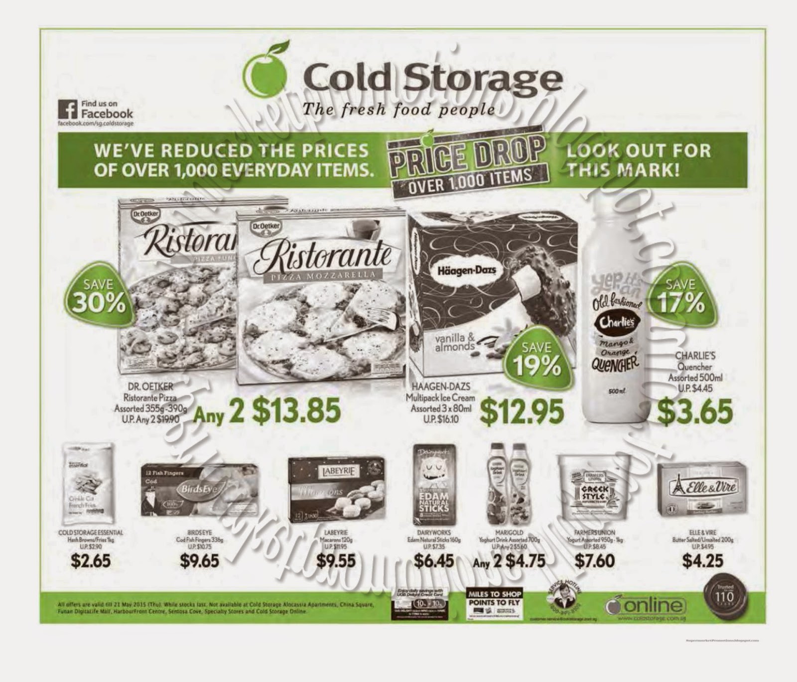 Cold Storage Price Drop Promotion 15 - 21 May 2015 ~ Supermarket Promotions
