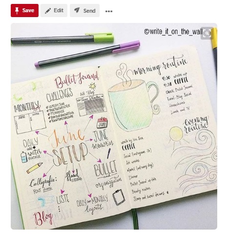 Bullet Journal Unique Ideas - IzzaGlinoFull
