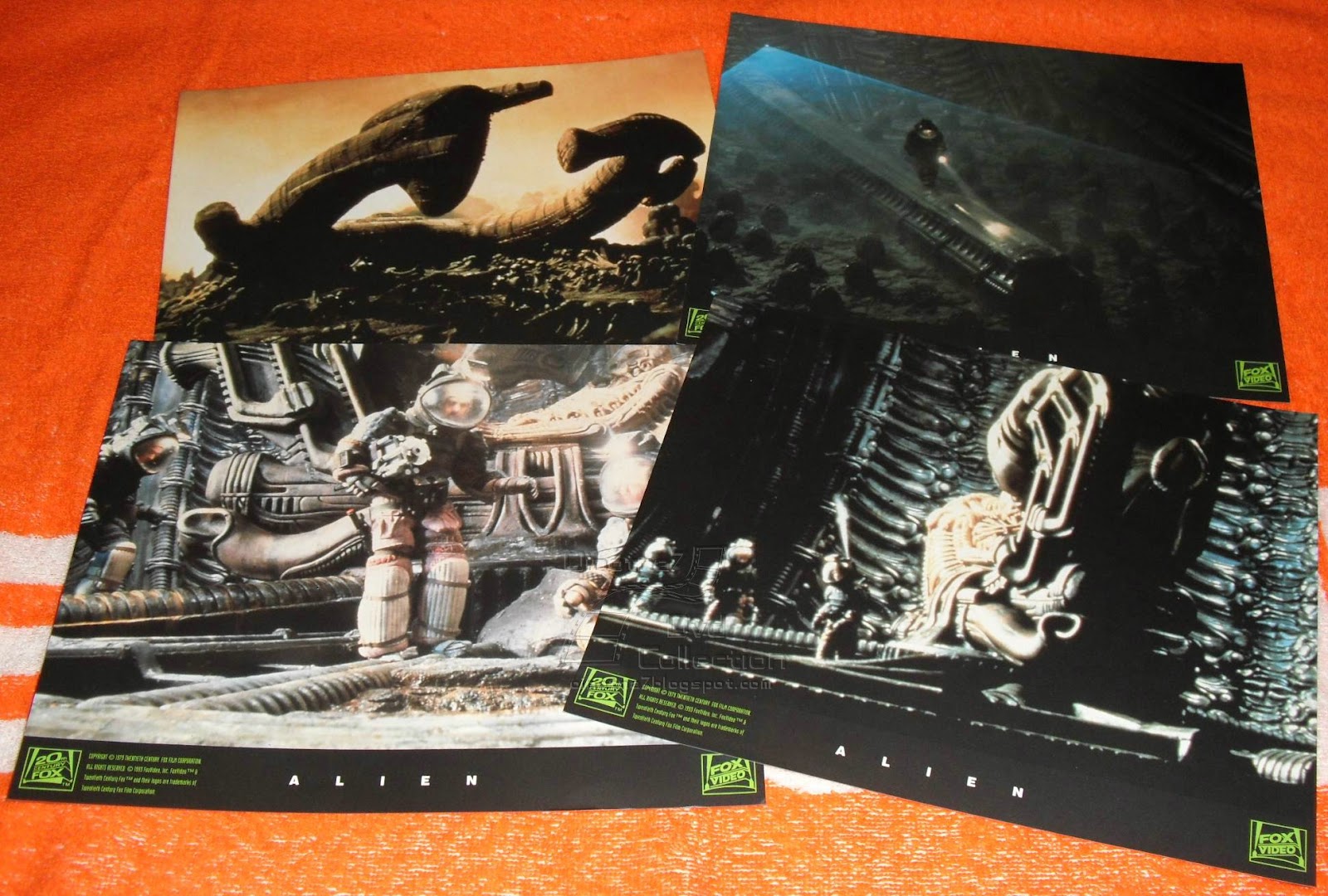 Oinotna7's dvd collection: Alien Trilogy - Limited Facehugger Case - VHS UK