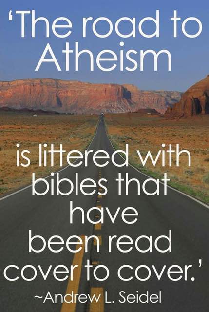 There Are Many Bibles On The Road To Atheism there-are-many-bibles-on-the-road-to-atheism