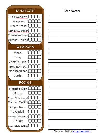 Wandering Through Words: Adventures in the Library: Life-Sized Clue