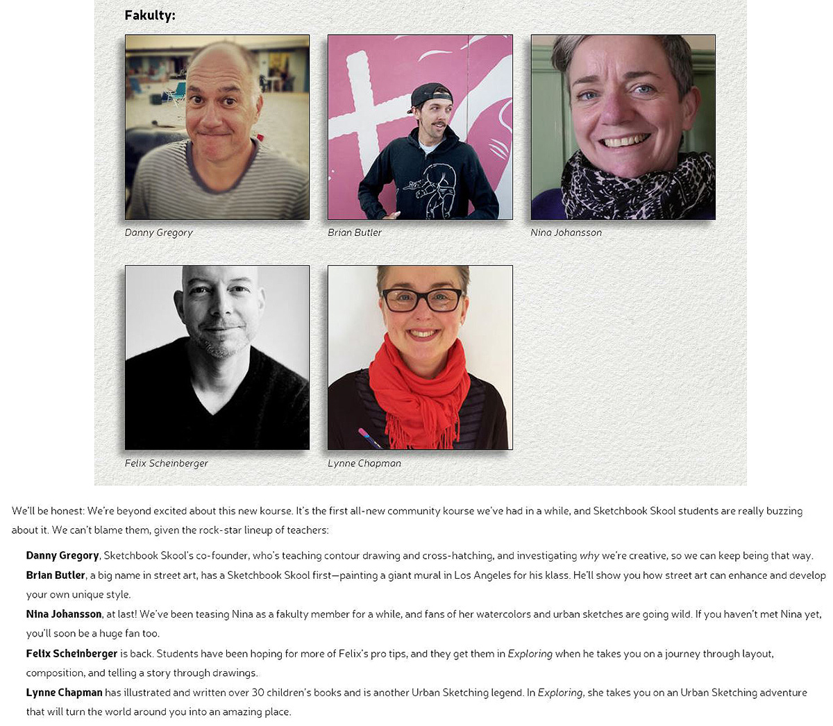 An Artist's Life For Me!: My New 'Sketchbook Skool' Course!