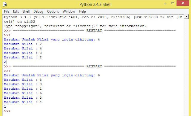 Menampilkan Angka Terkecil Yang Kita Inputkan Dalam Bahasa Pemograman ...