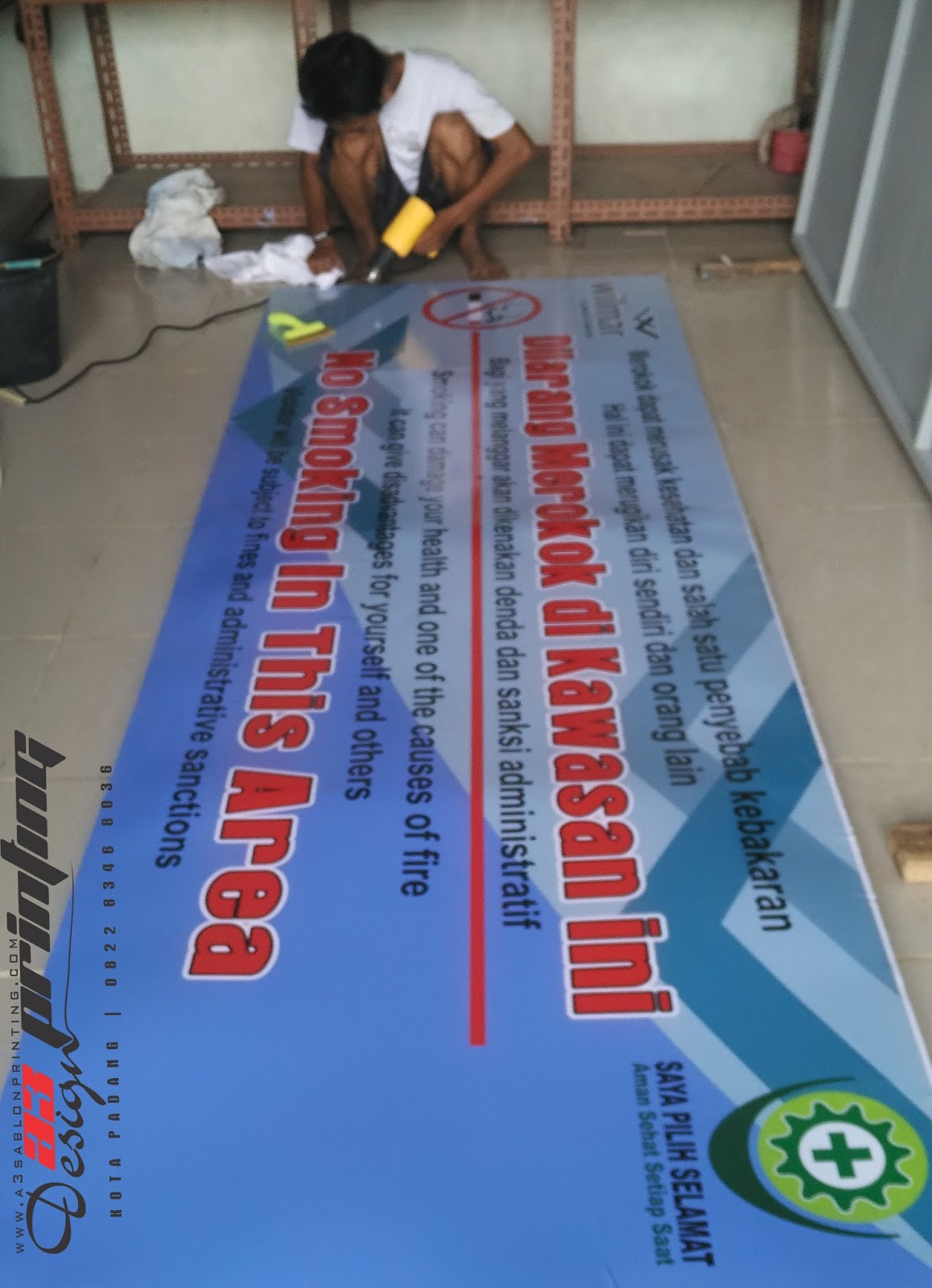 plang signboard papan nama advertising - kota padang ~ A3 Printing ...