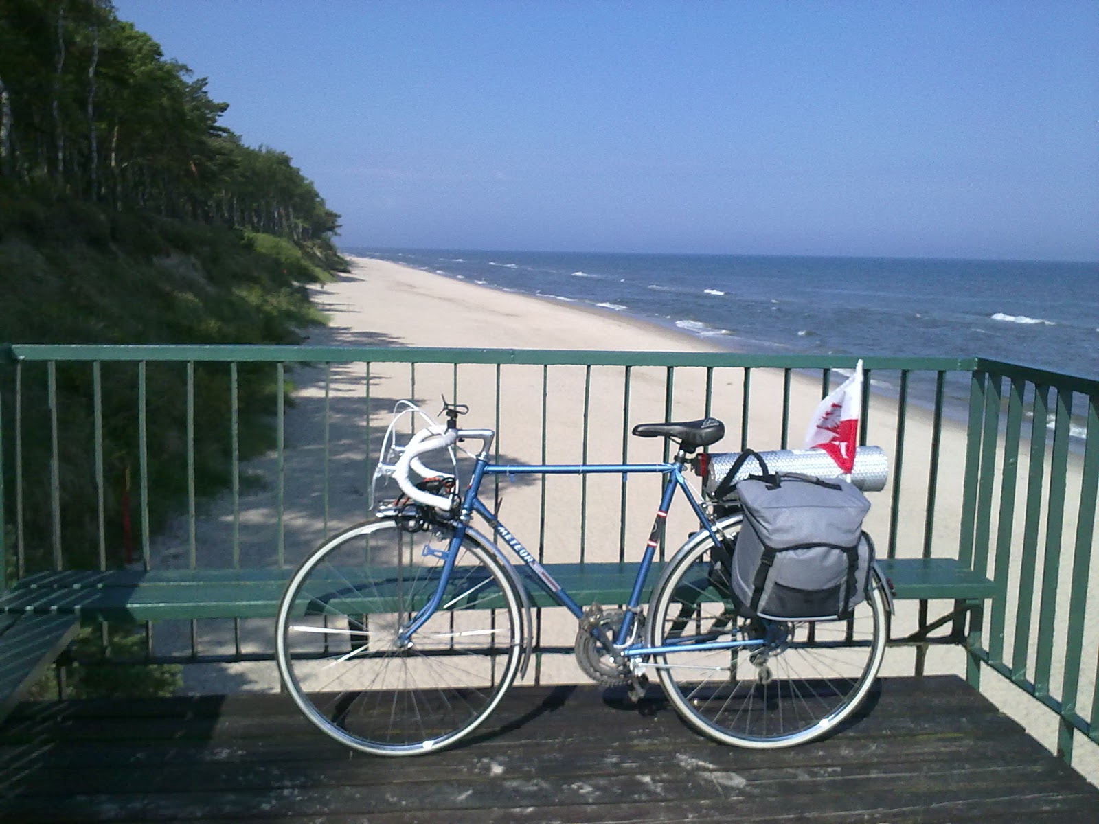 Romet3kolory: Romet Meteor nad Bałtykiem