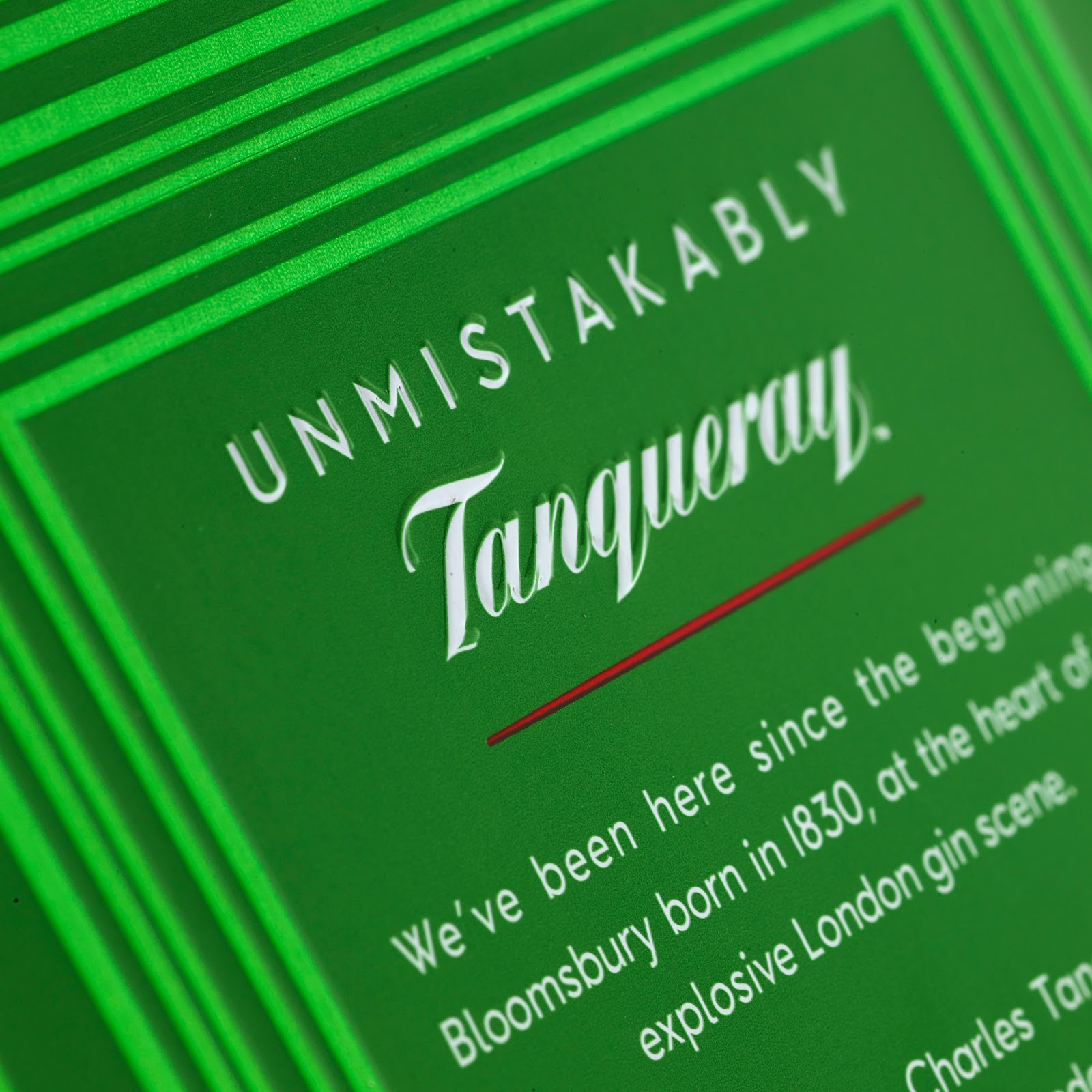 Tanqueray London Dry Gin – Packaging Of The World
