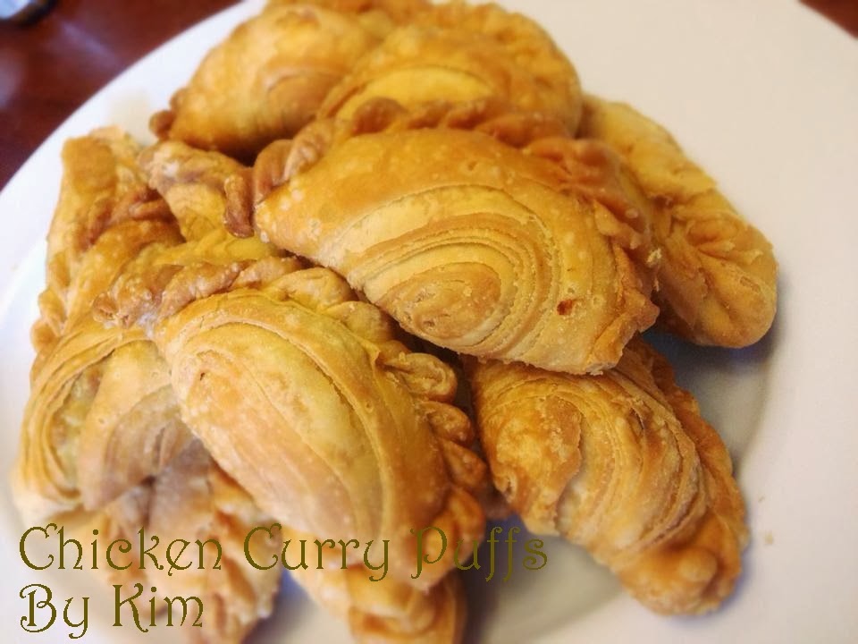 Kim Thai Food Blog: Curry Puffs Chicken กระหรี่พัฟใส้ไก่