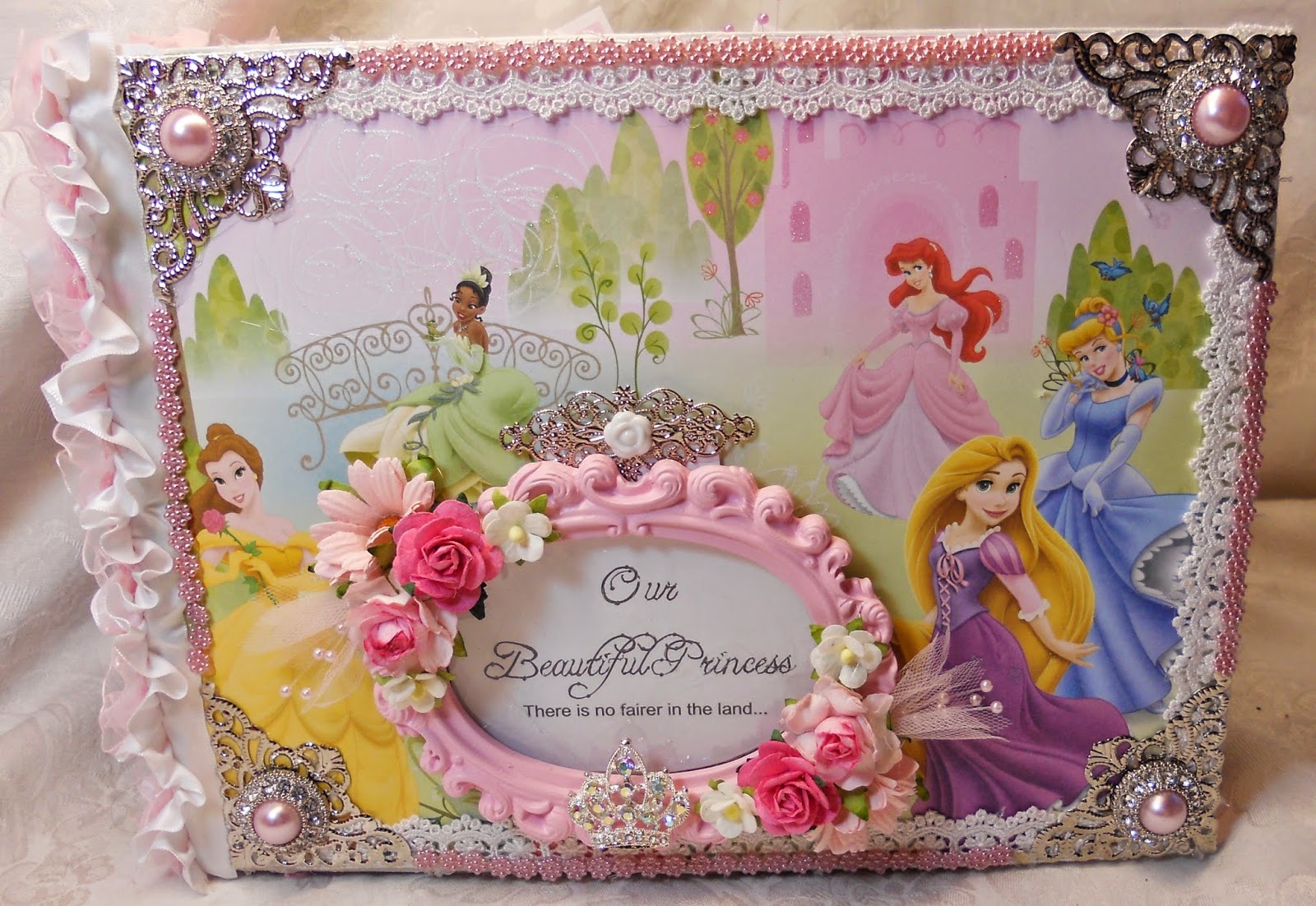 ScrapbookFashionista Designs by Rina: Disney Princess 8 1/2x11 Mini Album