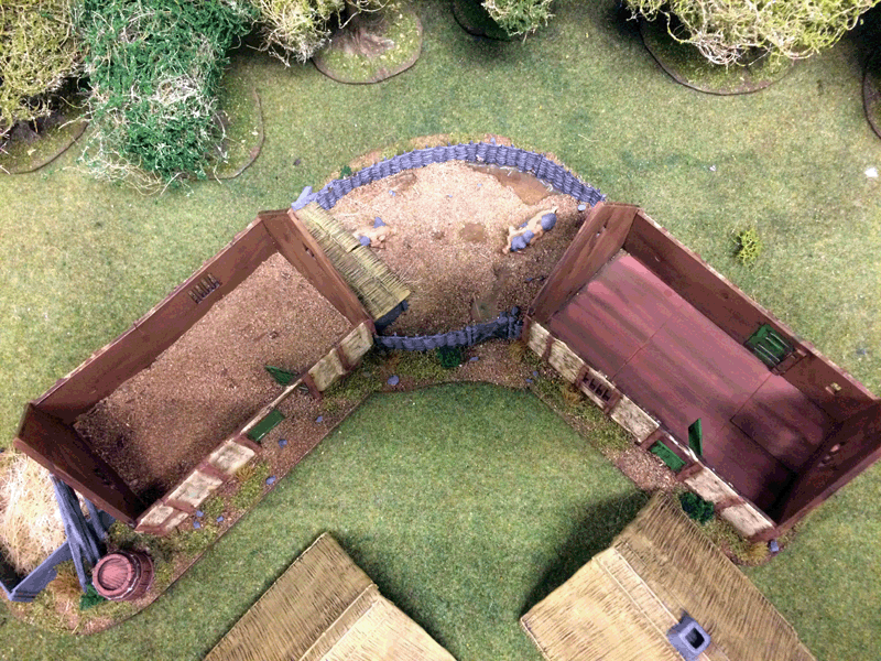 Dalauppror: Built some Perry Medieval Cottages