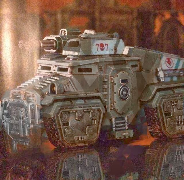 22nd Vostroyan Royal Rifle Regiment: MiIlitarum Tempestus Taurox and ...