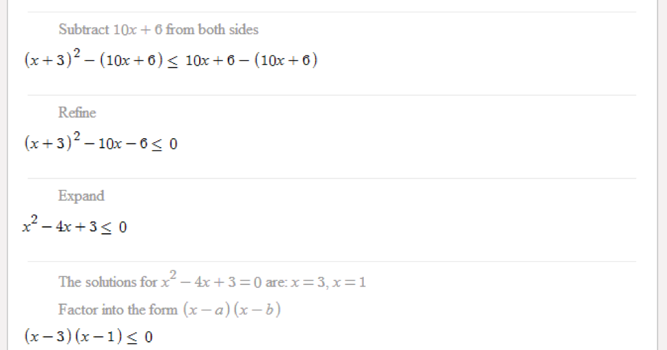 Symbolab Blog: High School Math Solutions – Inequalities Calculator