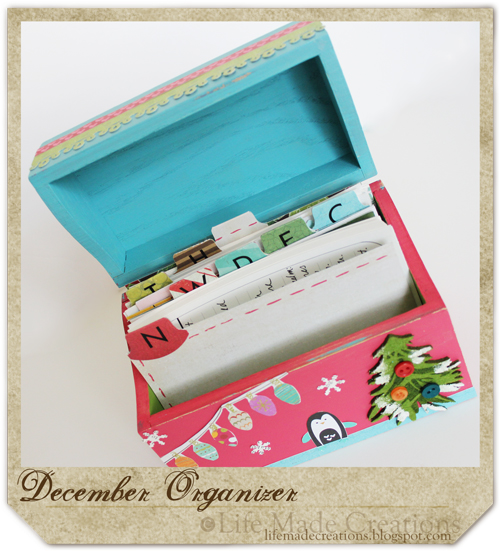 Life Made Creations: December Organizer