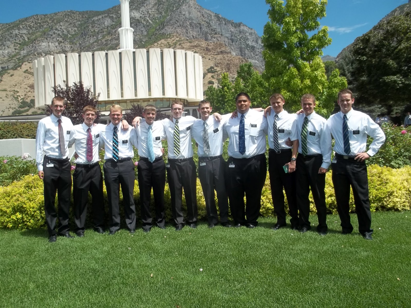 Elder Ryan Coombs: Pictures with MTC Companions in Provo, UT