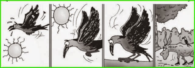 CHODAVARAMNET: INTELLIGENT CROW RELAXING ON DONKEY IN SUMMER HOT