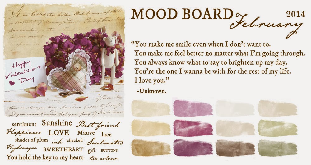 Such a Pretty Mess: Maja Design's February Mood Board Challenge!