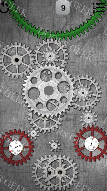 Gears Logic Puzzles [RPM] Level 9 Solution ~ Doors Geek