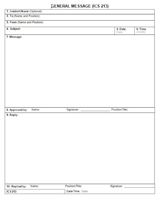 WVC Amateur Radio Club: Formal Message Traffic - Observations