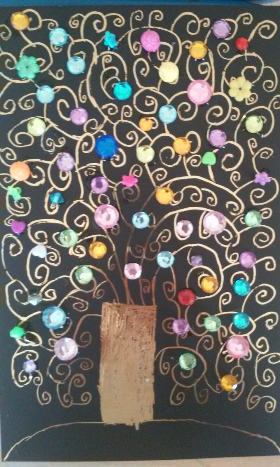 Primary Painters: Klimt Tree of Life Scratch Art