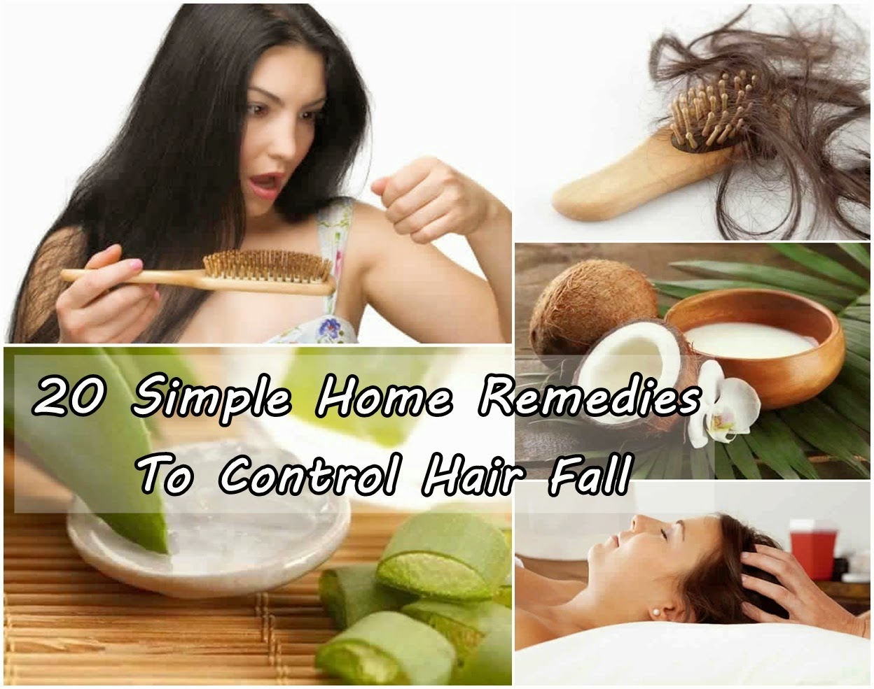 20 Simple Home Remedies To Control Hair Fall - Handy DIY