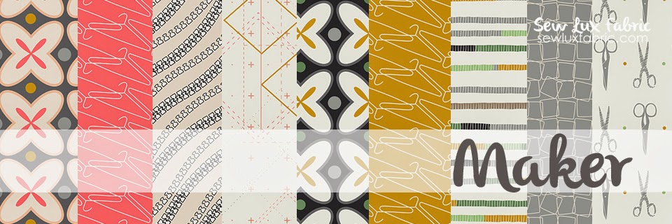 Sew Lux Fabric : Blog: Maker by Art Gallery Now Available