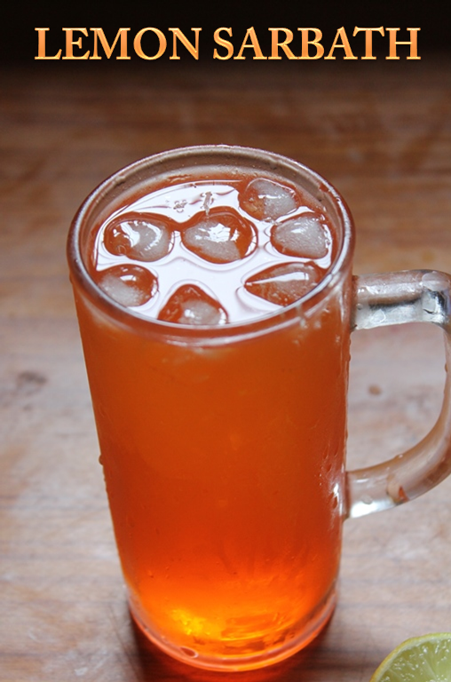 Lemon Sarbath Recipe | Nannari Sarbath Recipe