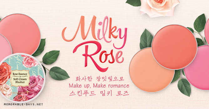 Skinfood - Milky Rose Spring Make Up Collection 2014 | Memorable Days ...