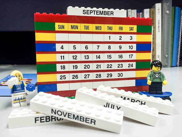 開箱文：853195 - Brick Calendar - 女生愛樂高