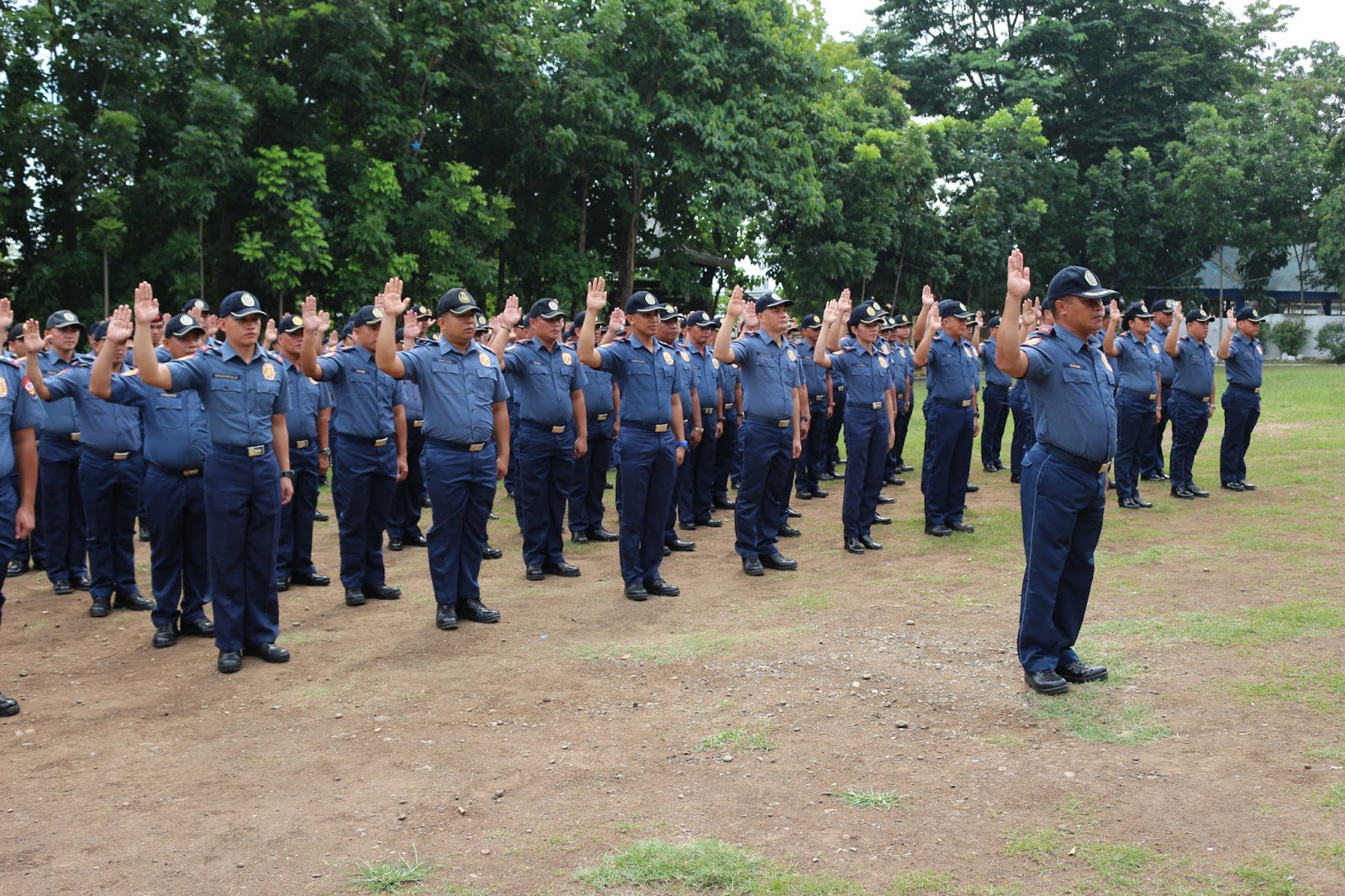 MINDANAO PAGADIAN FRONTLINE: 1,074 PNP PRO 10 personnel takes their oath