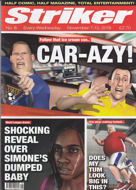 Boys Adventure Comics: Striker comic - cover gallery part 2