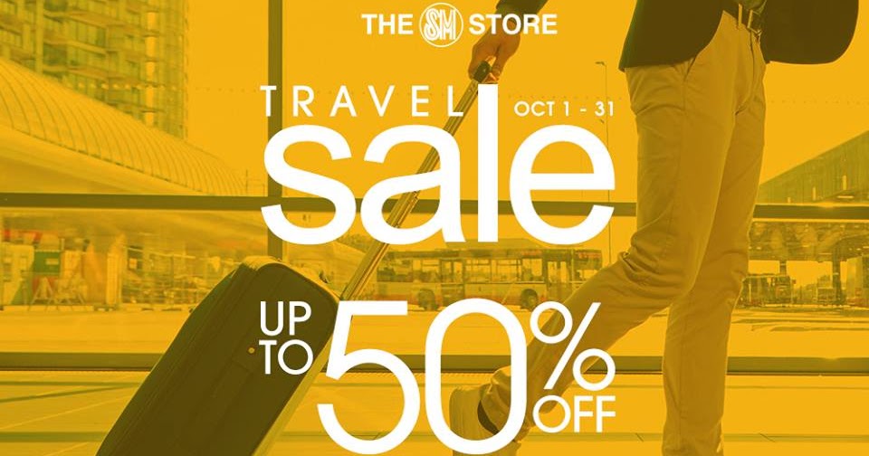 Manila Shopper: SM Stores Travel Gear SALE: Oct 2017