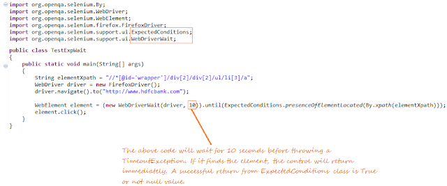 Selenium Automation and more....: Explicit Wait vs Implicit Wait – What ... Selenium Automation and more....: Explicit Wait vs Implicit Wait – What ...