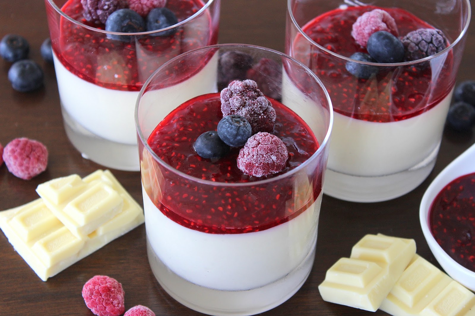 PicNic: White Chocolate and Berry Mousse
