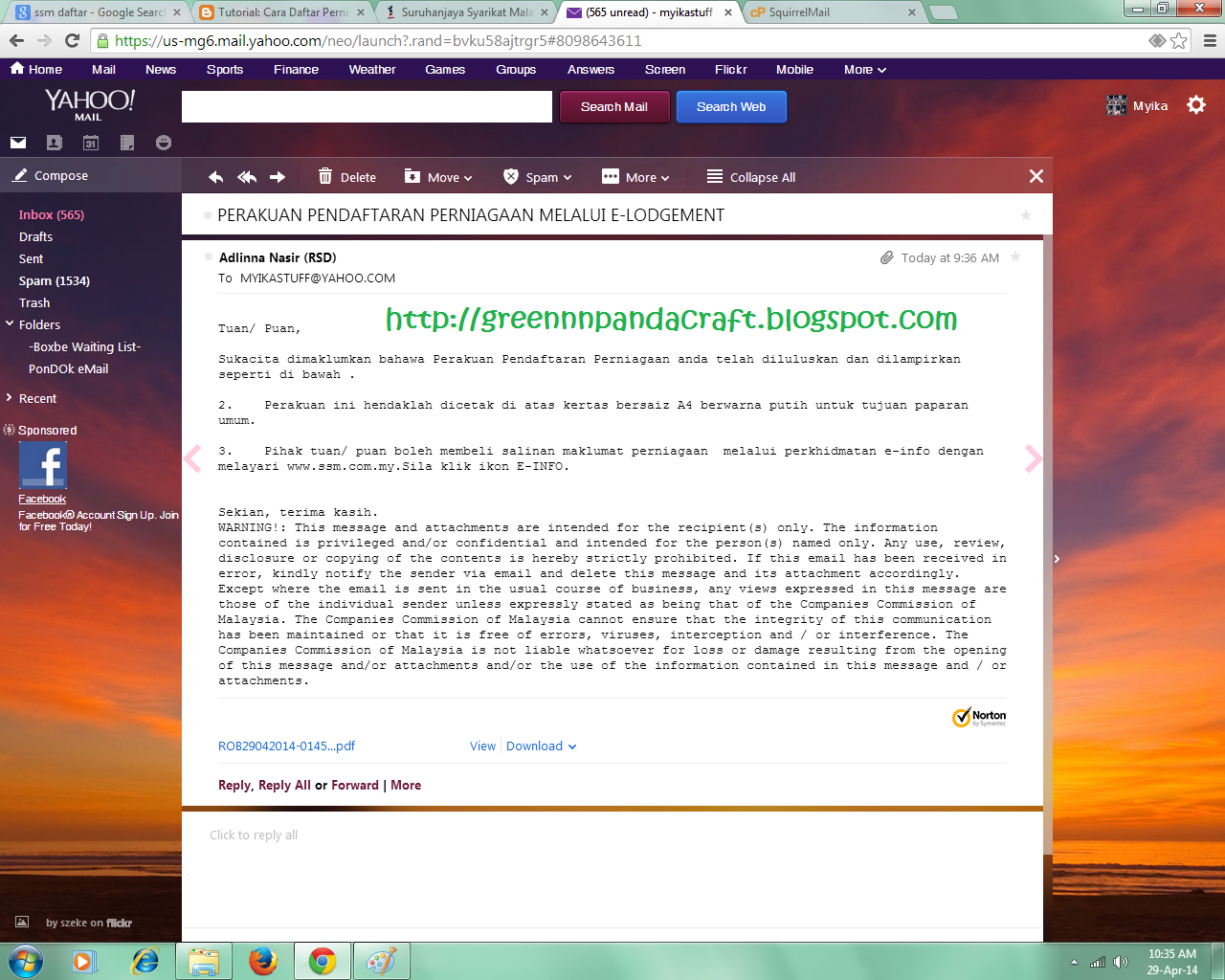 Greennnpanda Craft: [Tutorial] SSM Business Online Registration ...