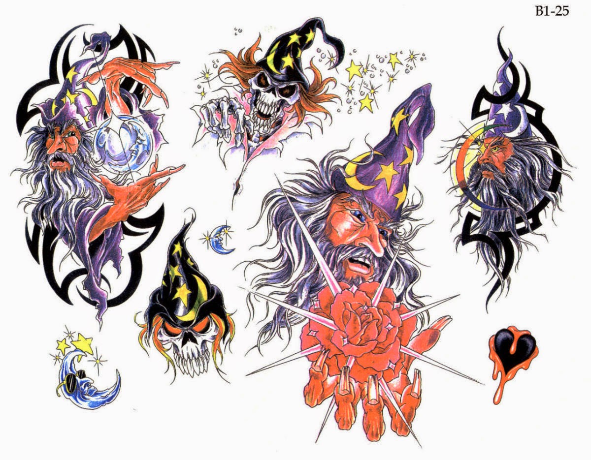 44 Tatuagens de Magos ~ Tem Tatuagem
