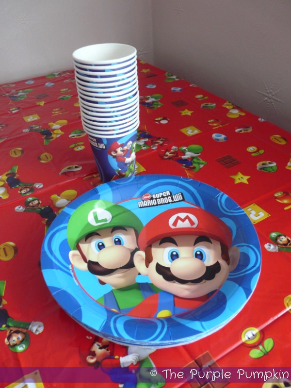 Nintendo Themed Birthday Party Decor