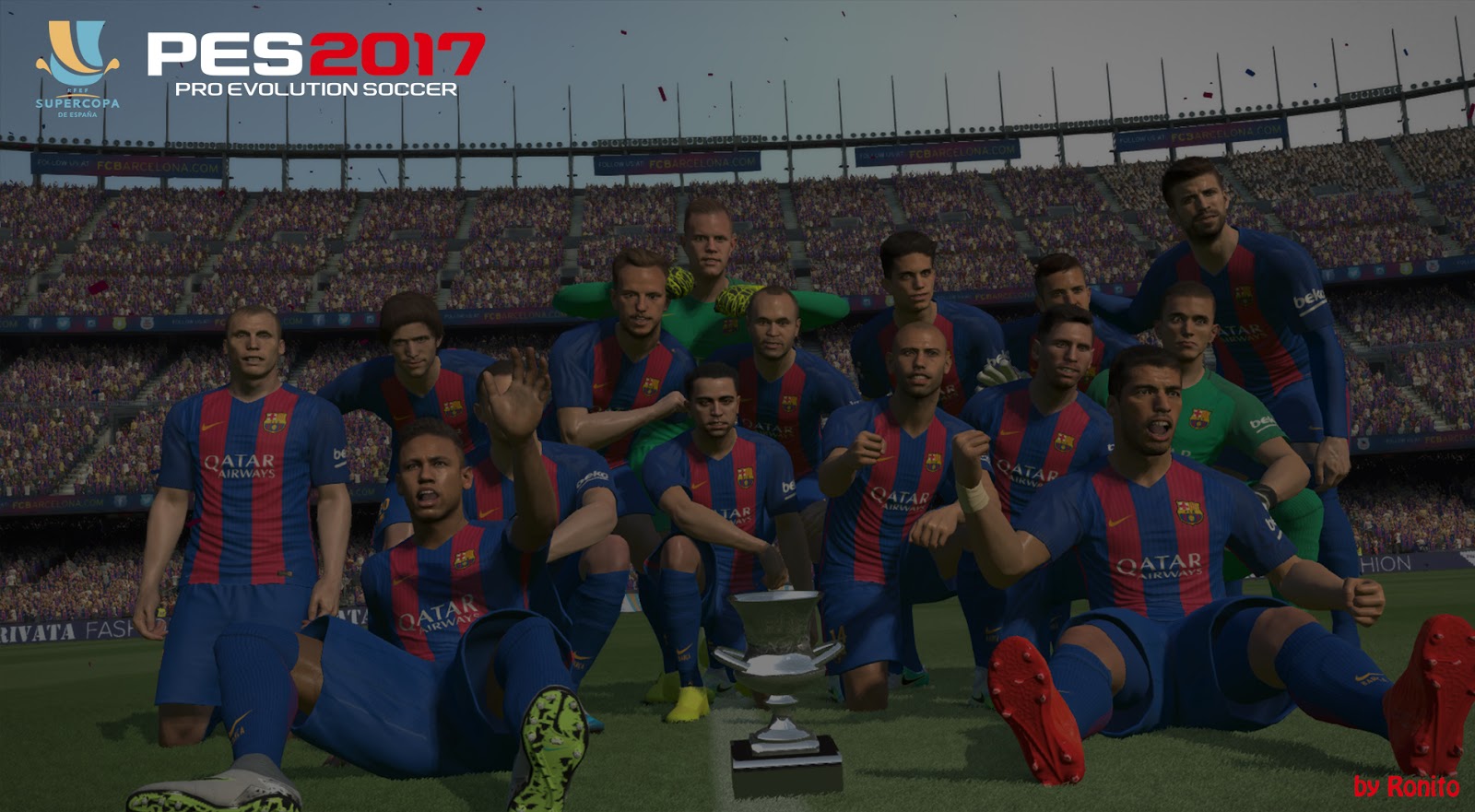 PES 2017. Trophy PES 2017 (Spain) by Ronito