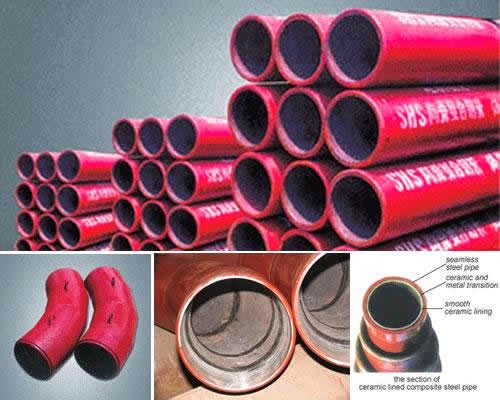 Composite steel pipe: Use of Ceramic-Lined Steel Composite Pipe