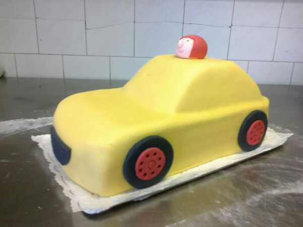 FarkasVilmos: Autó torta készítése