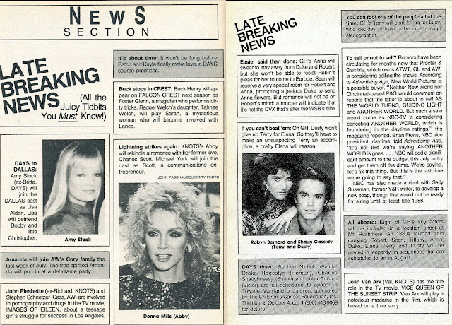 Late Breaking News-July 28, 1987 (SOD)
