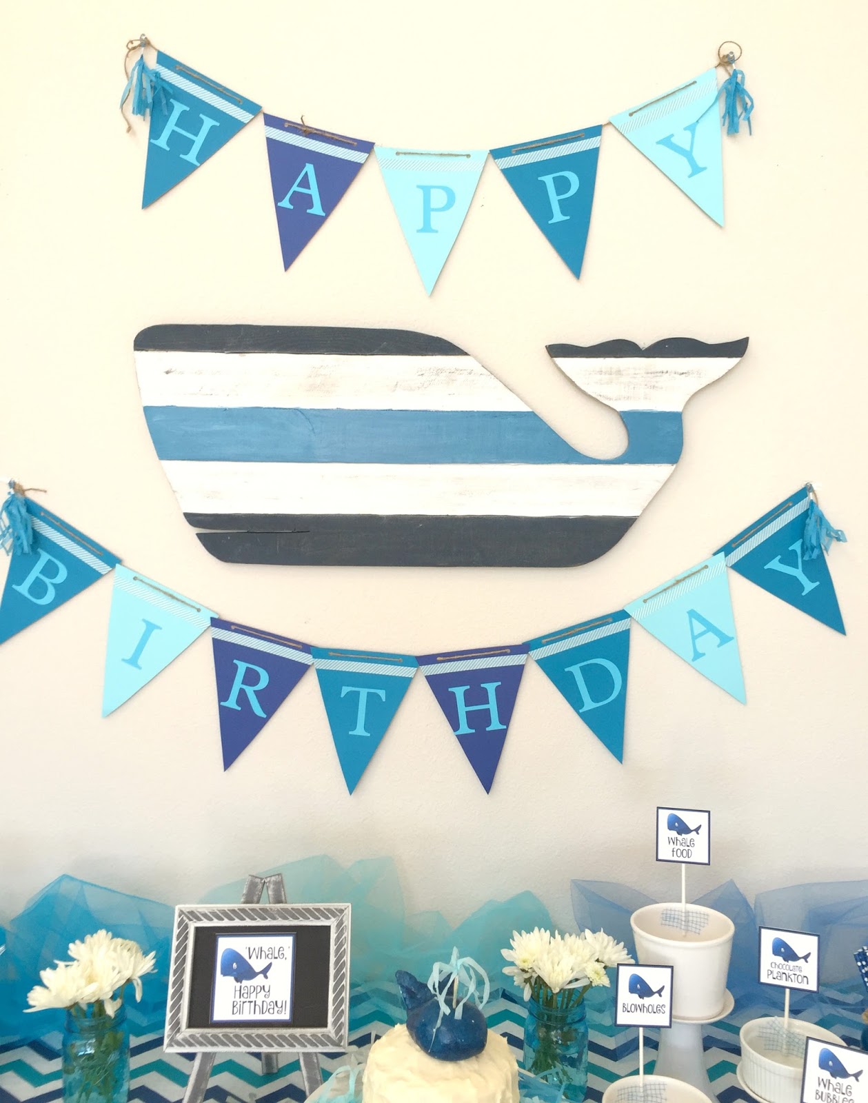 michelle paige blogs: Whale Themed Party