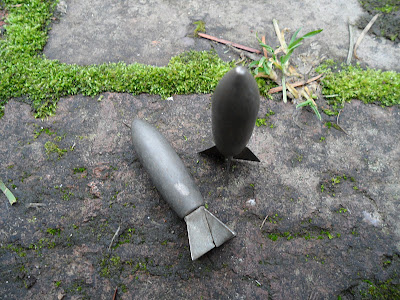 Four Bees: Lazy Dog Bombs, Mk 44 Cluster Bomb 1950's - 1960's