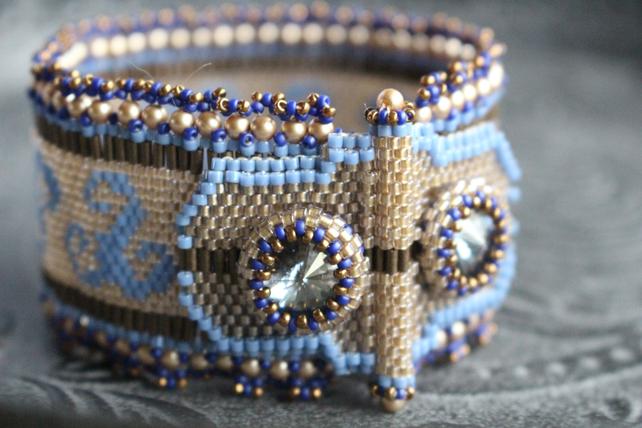 Rivoli Beaded Jewelry Patterns and Tutorials by TrinketsBeadwork / The ...