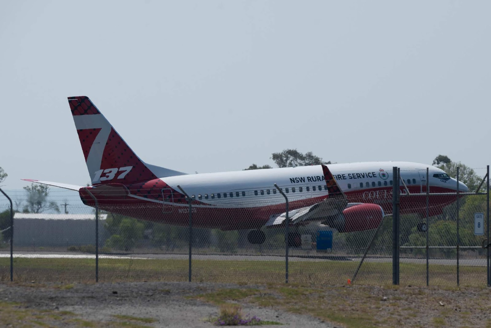 Central Queensland Plane Spotting: Coulson Aviation (USA) Boeing B737 ...