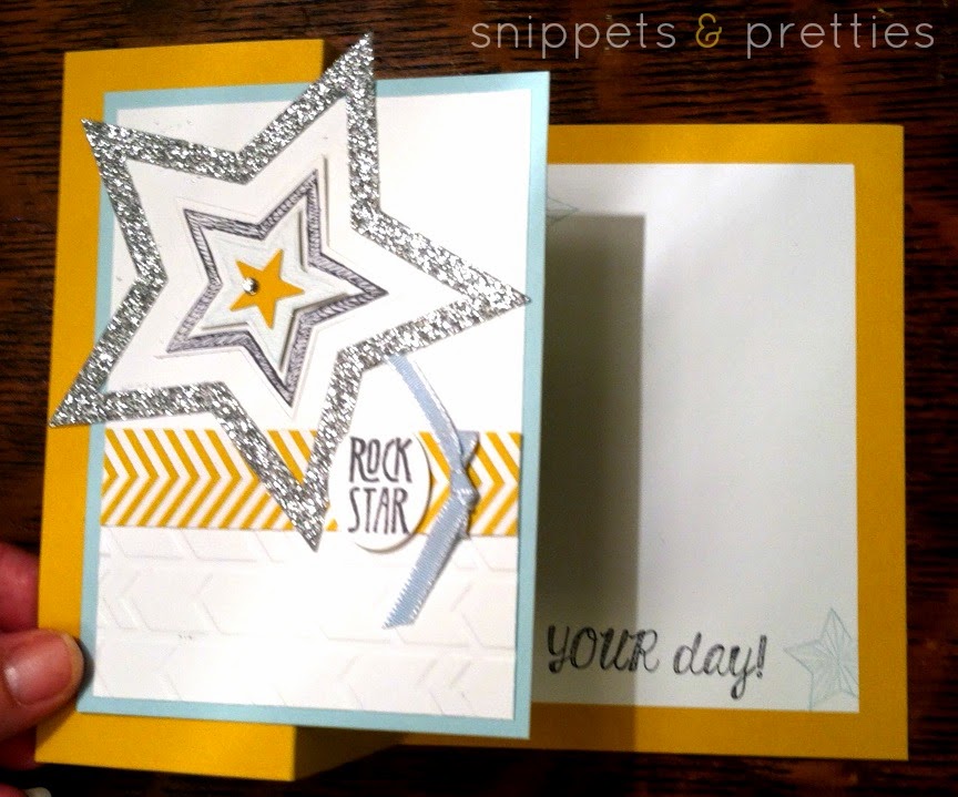 Snippets and Pretties: Rock Star Card